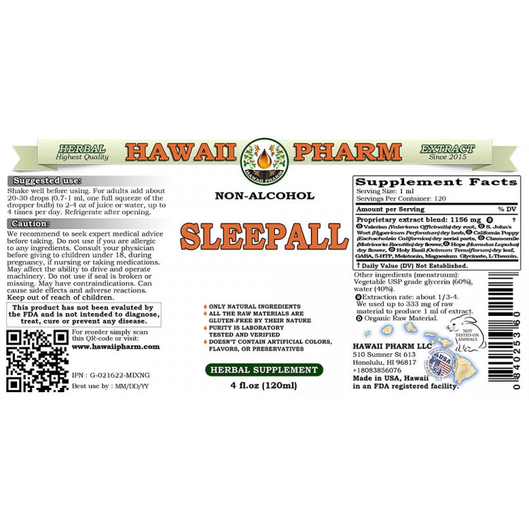 SLEEPALL – HAWAII PHARM